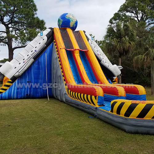 Space Shuttle Water Slide Dual Lane Water Slide