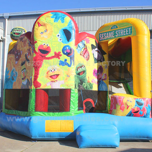 Sesame Street Jumping Castle Combo
