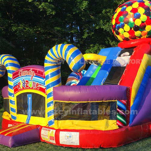 Customization Jumping Castle Inflatable Jumping House Kids Candy Land ...