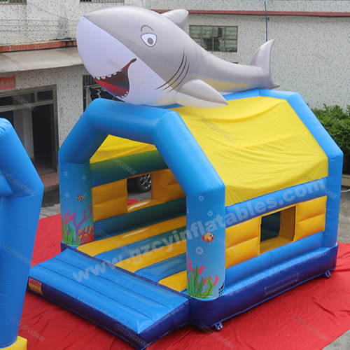 Shark Inflatable Castle