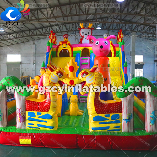 inflatable playground,inflatable playground outdoor,inflatable children ...