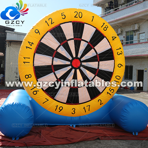 Giant inflatable soccer dart board game ,Interactive Sports Inflatables ...