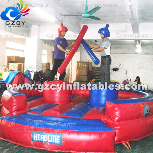 inflatable fighting game inflatable jousting gladiator inflatable joust toy